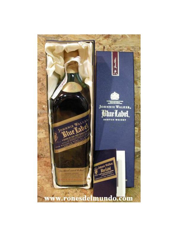 WHISKY ESCOCES JOHNNIE WALKER BLUE LABEL 1L