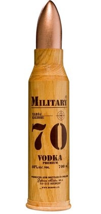 VODKA PREMIUM POLACO MILITARY 70